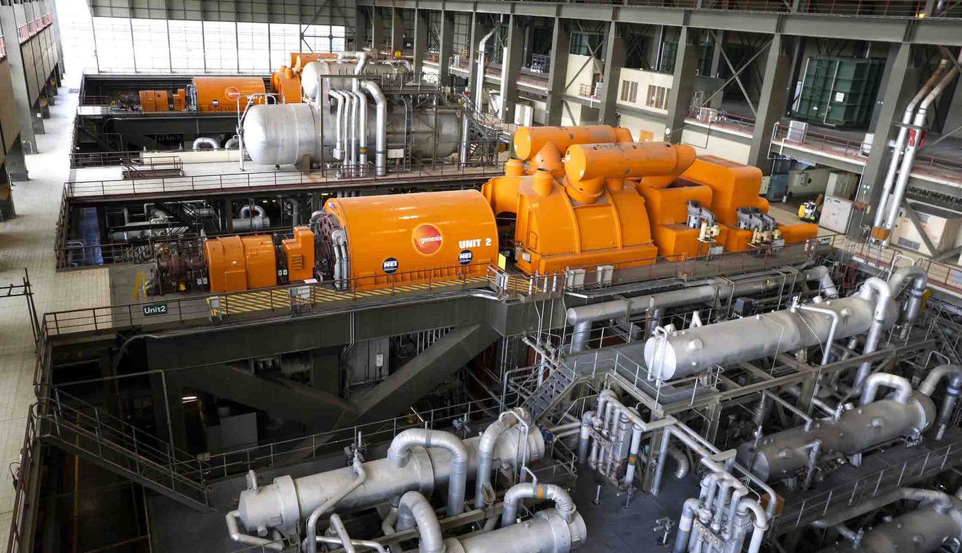 Huntly turbine hall